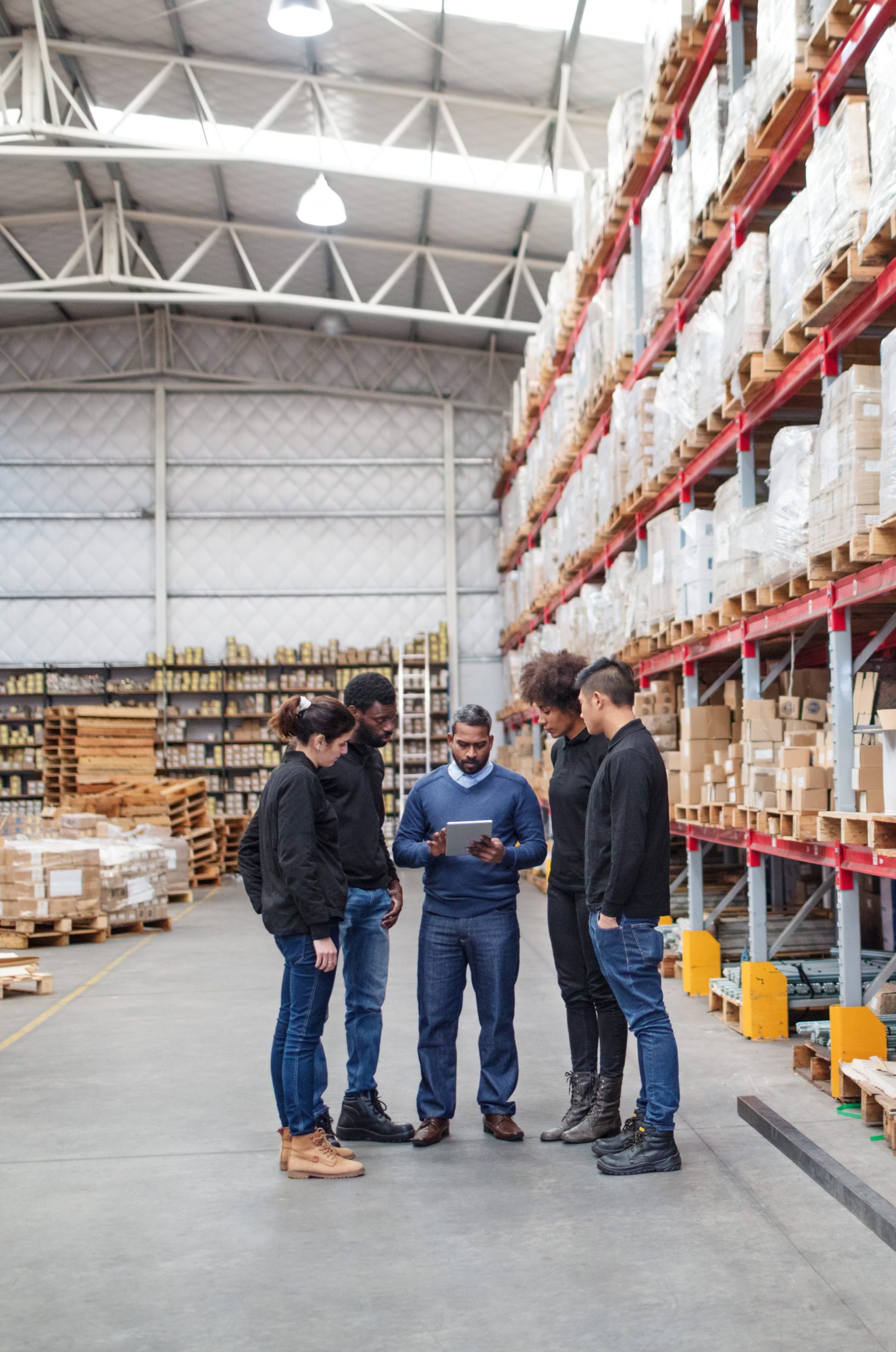 Warehouse team meeting | HMCA